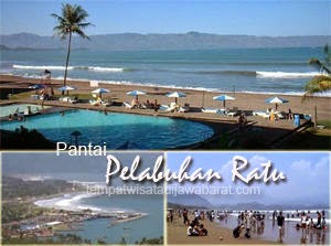 Pantai Pelabuhan Ratu Sukabumi Jawa Barat | Muda Jaya (tours, travel ...