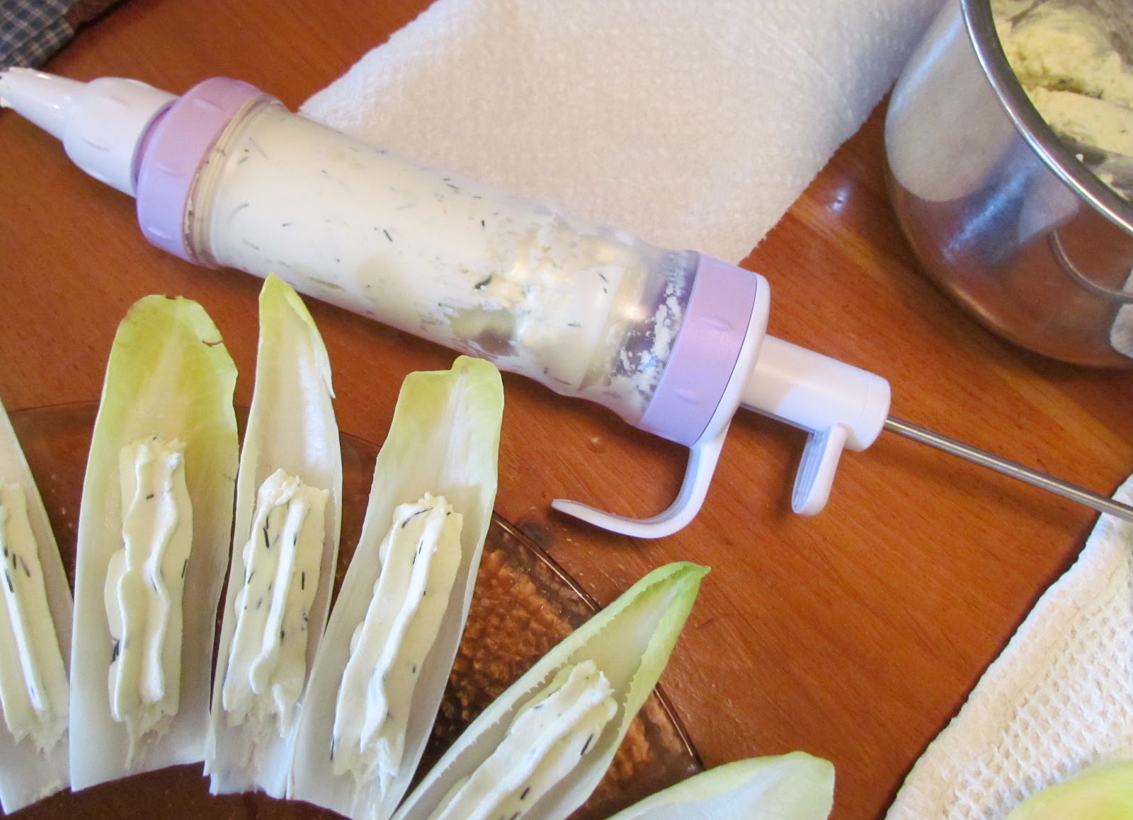 Rhubarb & Roses: Belgian Endive Appetizer