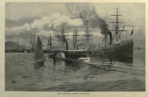 Part of the Past NZ History: ss Ngoiro, Devonport Steam Ferry Company ...