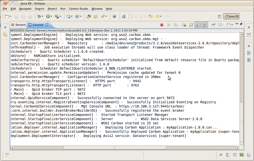 WSO2 Developer Studio
