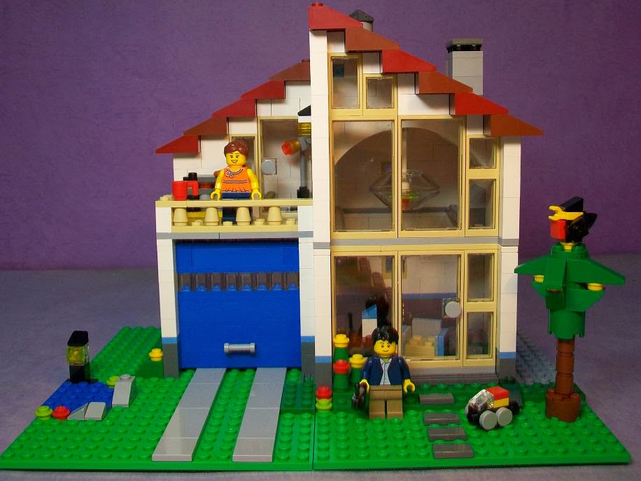 HGG的幻想: LEGO Creator 31012 Family House 大宅