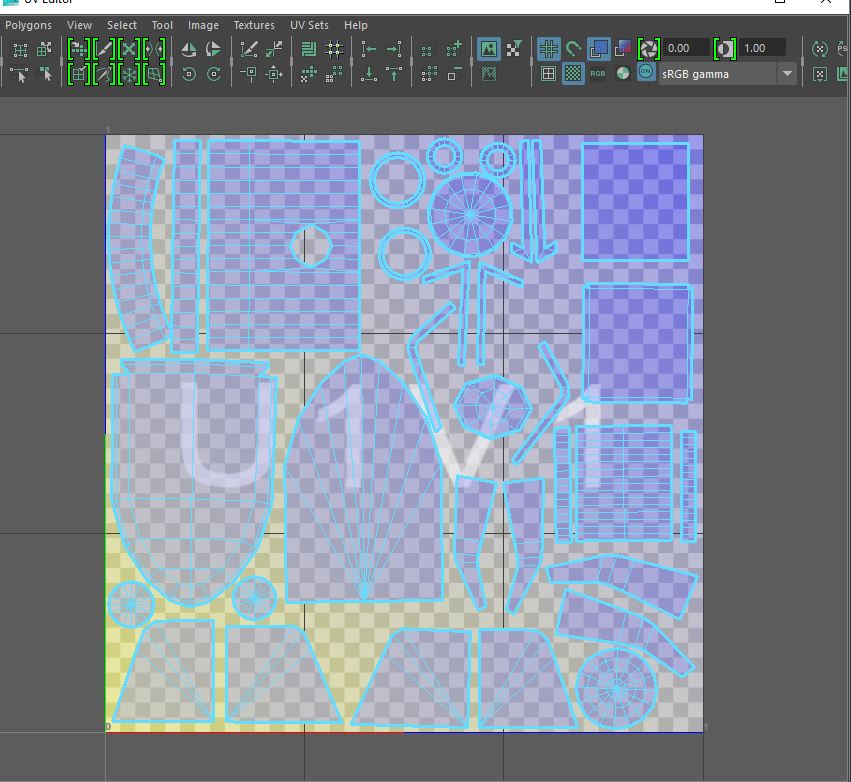Yanjun Chen@FIEA: 3D Class Week 06 UV and Digital Sculpting for a Prop