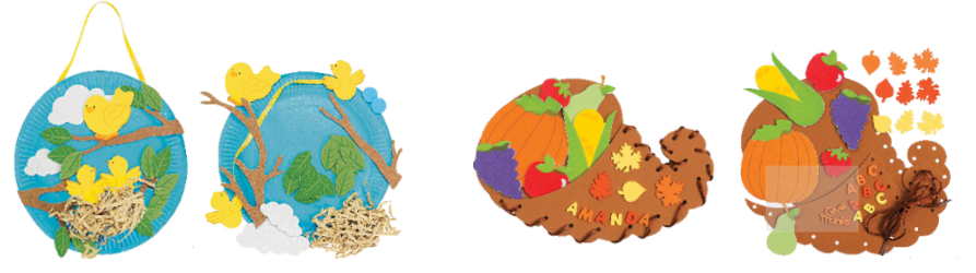 The Playful Otter: Oriental Trading Craft Kits, Stickers, Games