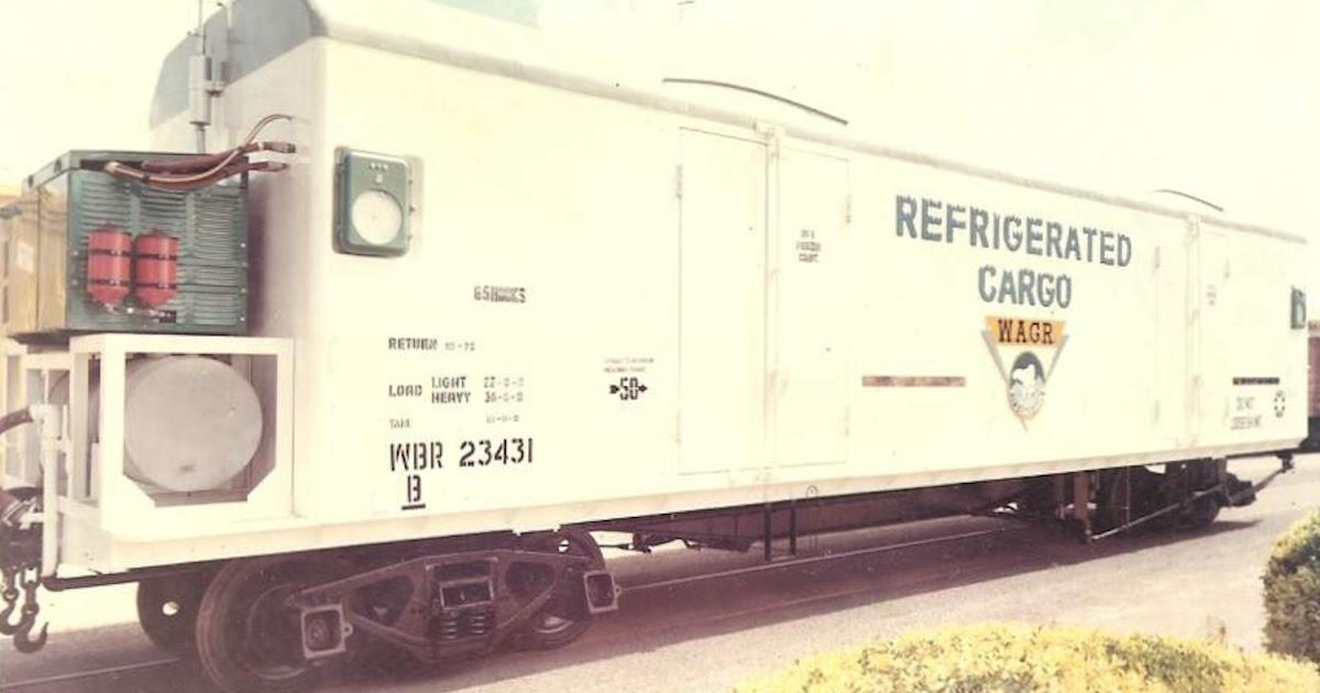 West Australian S Scale Modelling: WBR Fibreglass Reefer Van