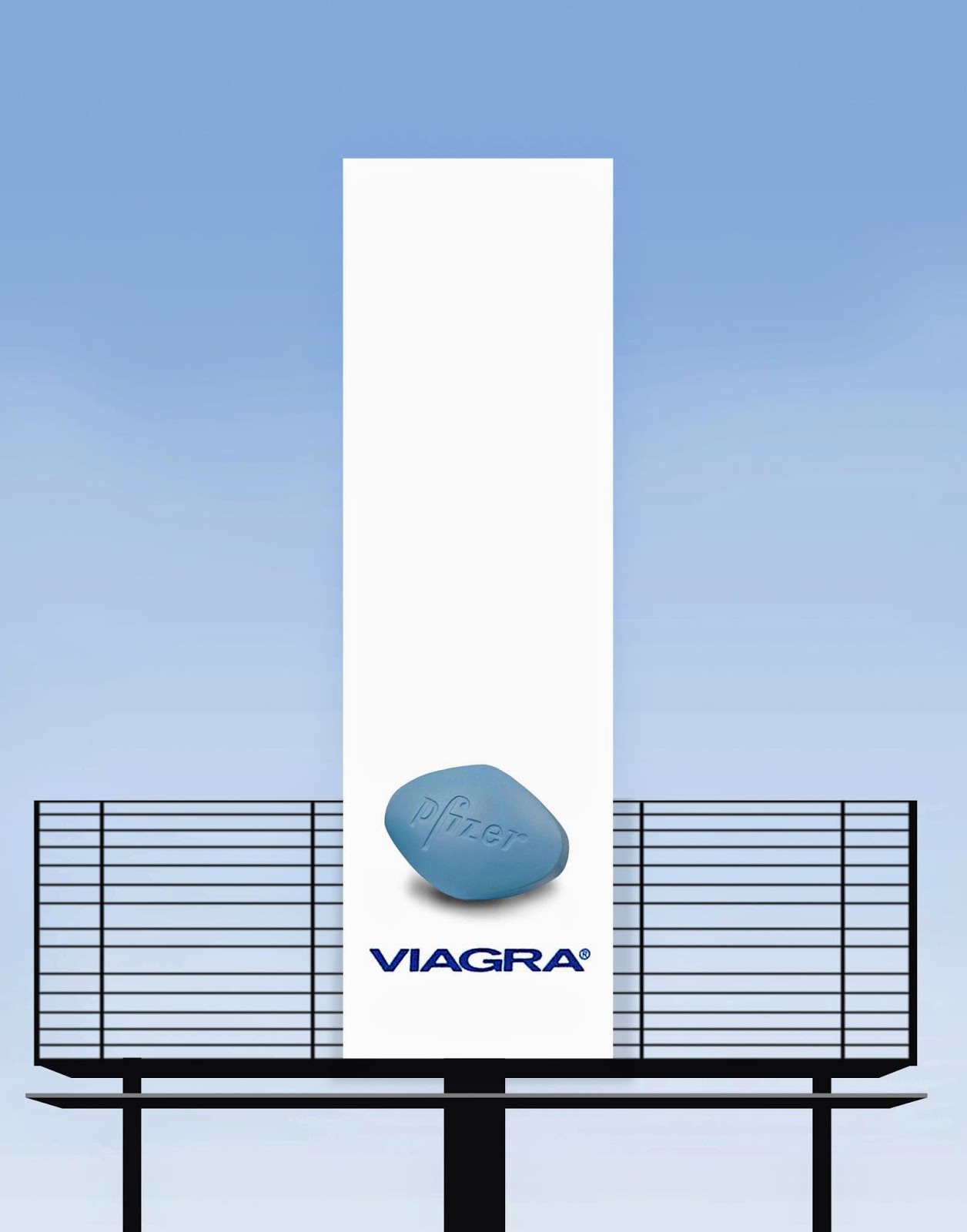 Clever Viagra Ad Concept - Vertical Billboard | Rabbit LLC - Denver ...