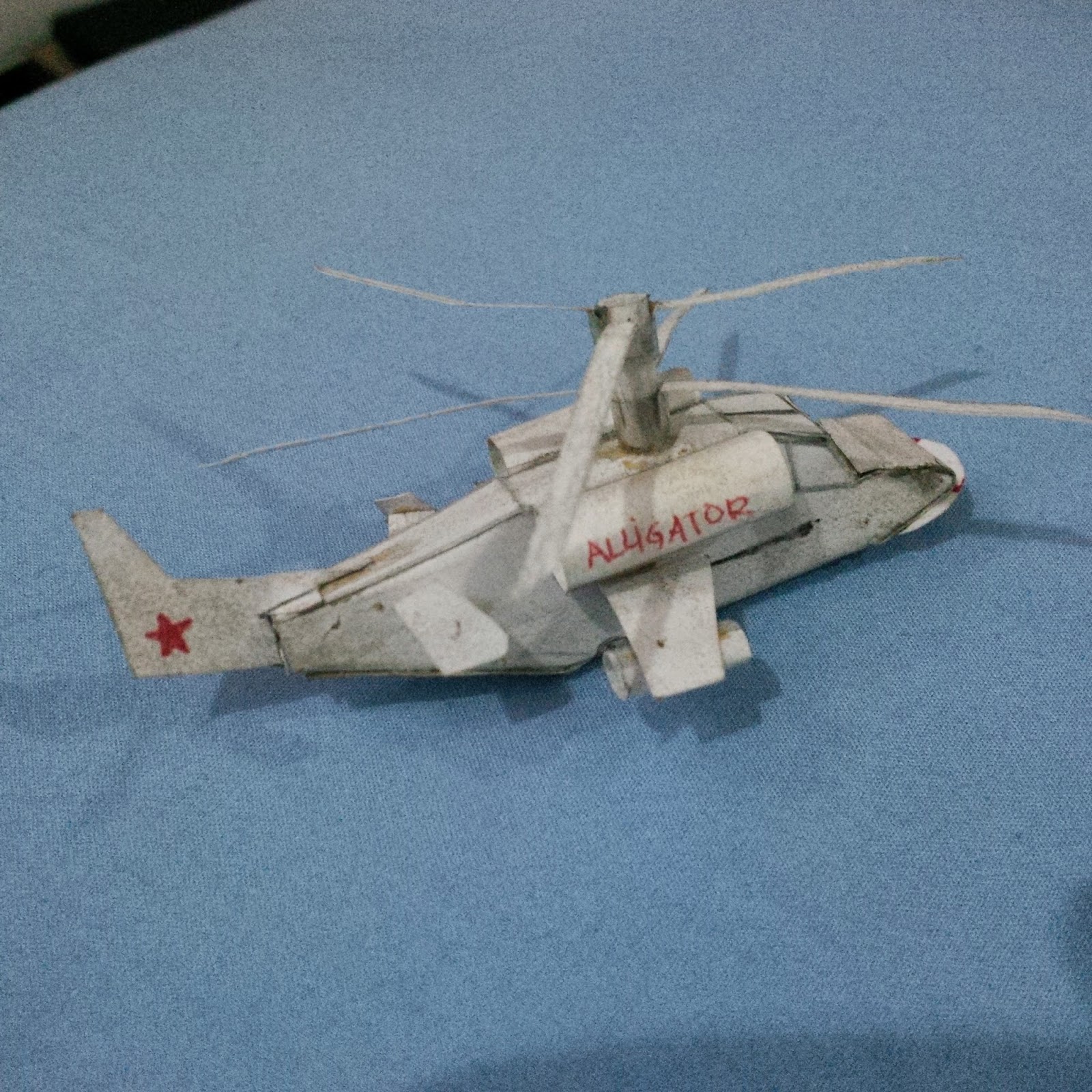 PAPERCRAFT: KA 52 Alligator