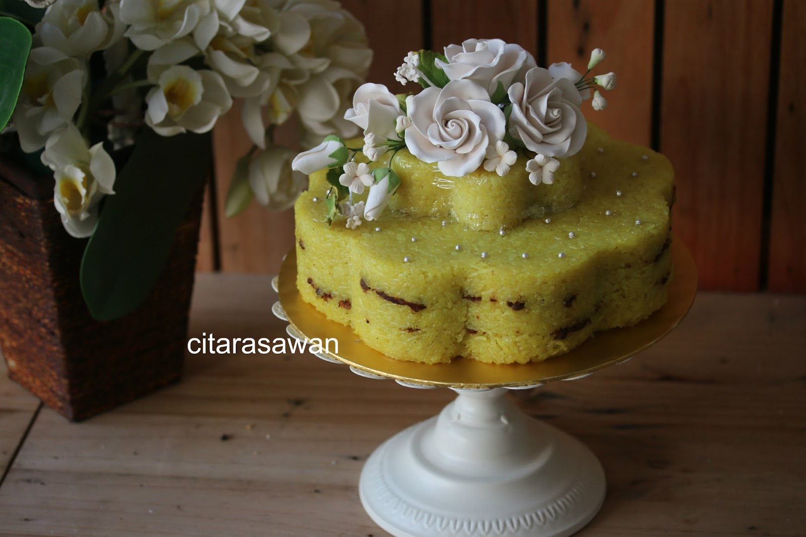 Pulut Kuning Berhias Gubahan Moden - Alia ~ Must Read!