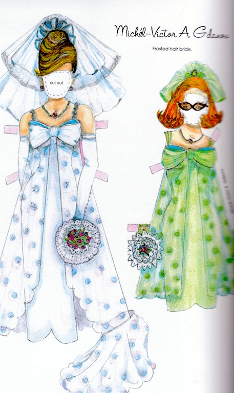 The Paper Collector: Dress a Bridal Party Paper Dolls