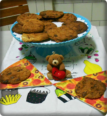 Louis's Bakery: Receta Americana: Chocolate Chip Cookies - Galletas ...