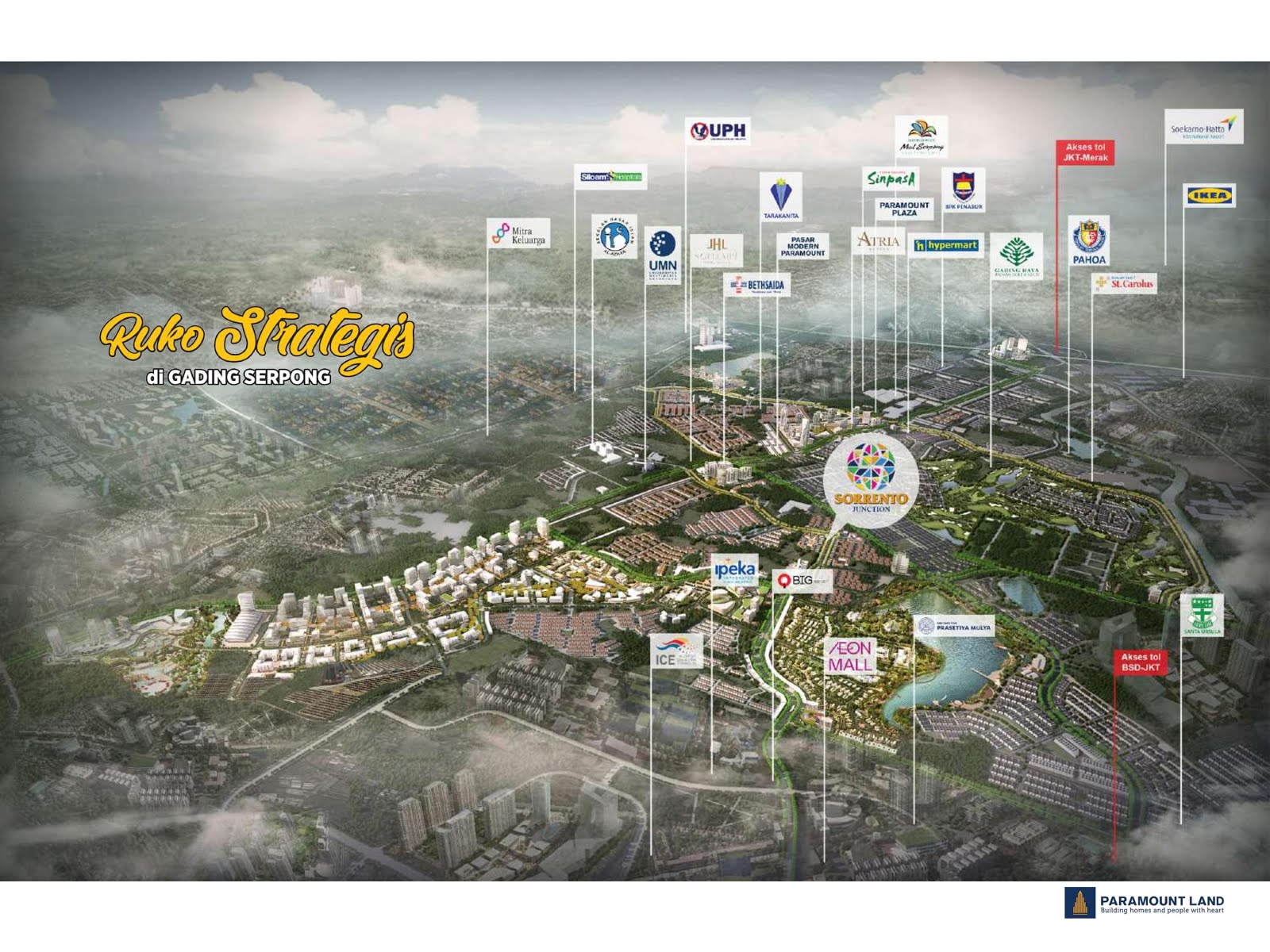 Ruko Sorrento Junction Paramount Serpong Mulai 2.9M-an | Properti Baru ...