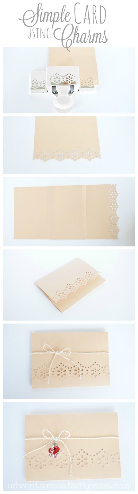 Simple Handmade Card - Adventures of a DIY Mom