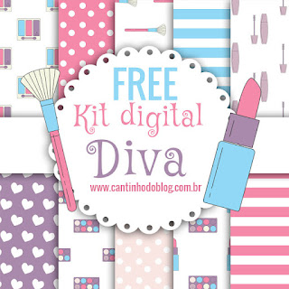 KIT DIGITAL DIVA GRÁTIS - KIT DIGITAL MAQUIAGEM GRÁTIS ~ BRUNA GAMBARINI