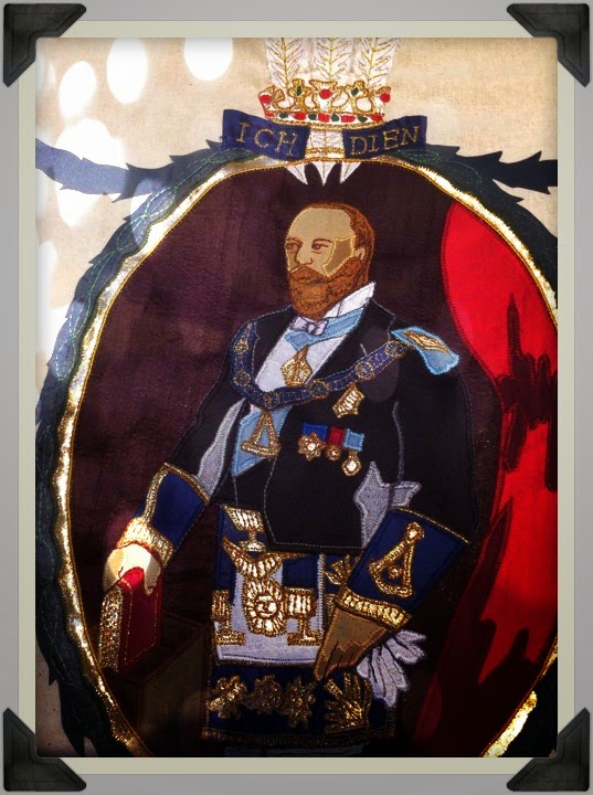 Heather Everitt Embroidery: Masonic Banners.