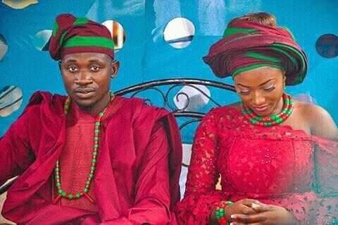 Berom Couples: The Color GREEN on the Berom Attire | Berom Weddings