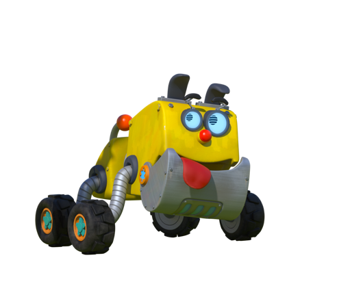 Cartoon Characters: Rusty Rivets (PNG)