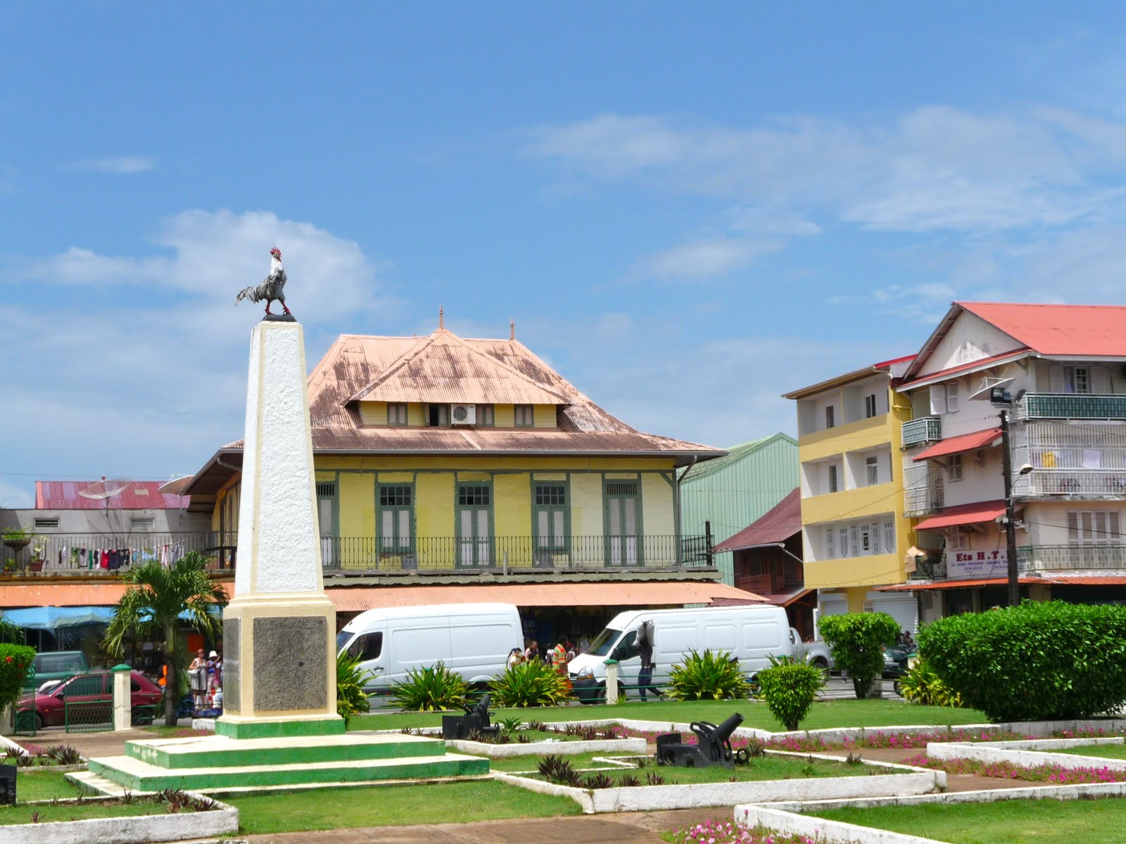 une blonde en guyane!!!!: Marché de Cayenne
