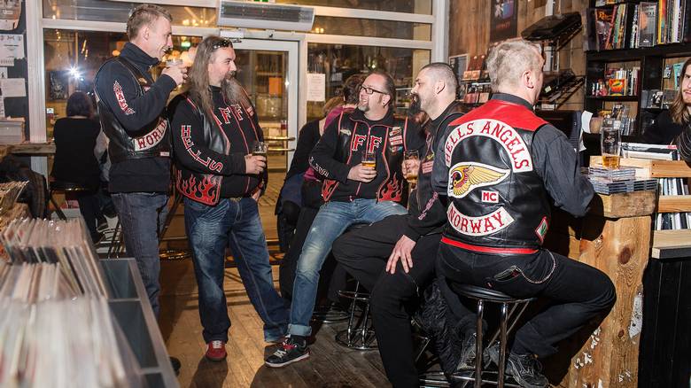 Her er Hells Angels på by'n igjen