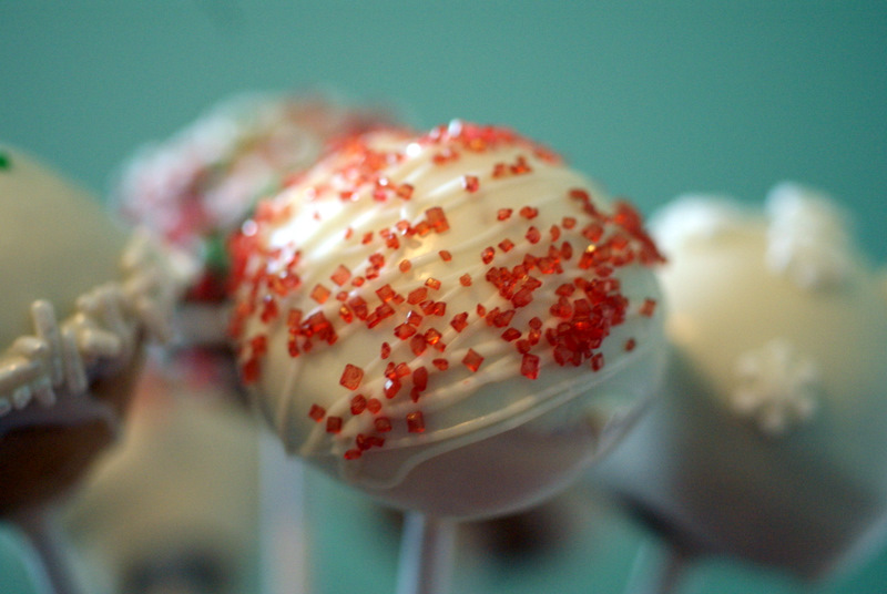 Crafty Little Pigtails: Baby Cakes...on a stick!