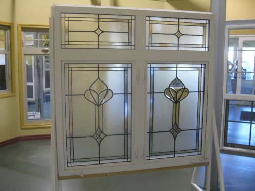 SGO Victoria Stained Glass Overlay : 4 Panel stained and leaded glass ...