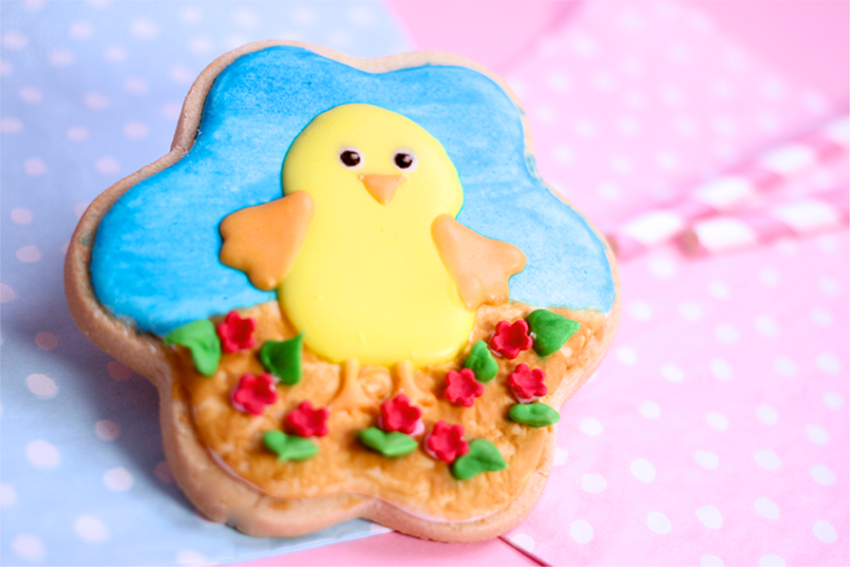 Yannies Cakes. Tartas Valencia : Galletas de Pascua. Pollito