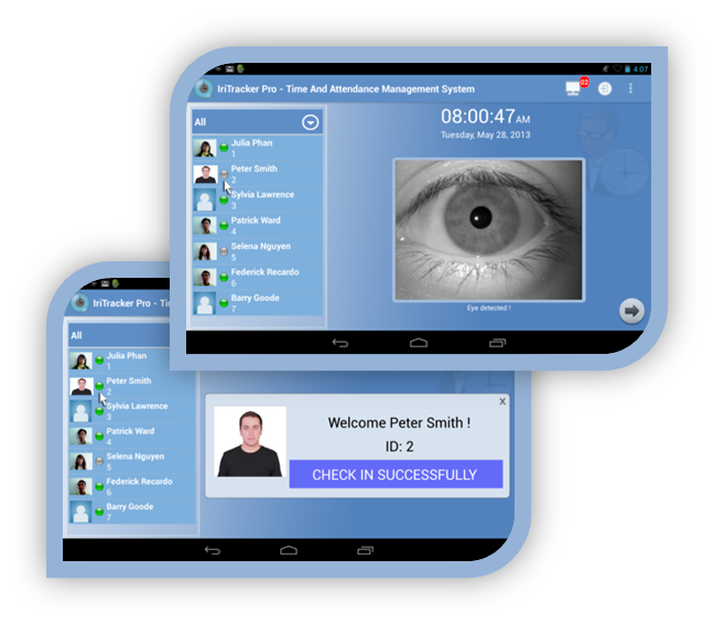 Technology with the Iris: Iris Biometric Time and Attendance management