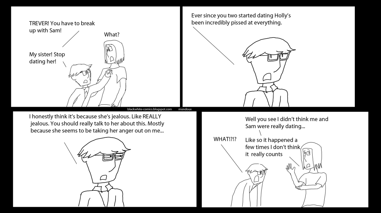 BlackWhite Comics: Triple comic blast BWC Nightmares, BWC Drama ...