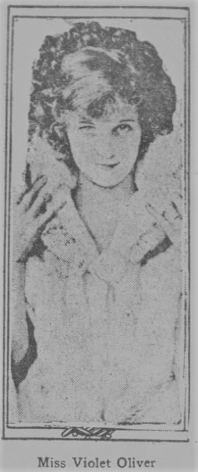 Violet Oliver Was The Sunkist Girl