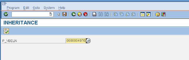 SAP TECH: Global Class : Inheritance