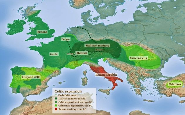 El blog de "Acebedo": Los celtas, pueblo sin parangón en la Europa ...