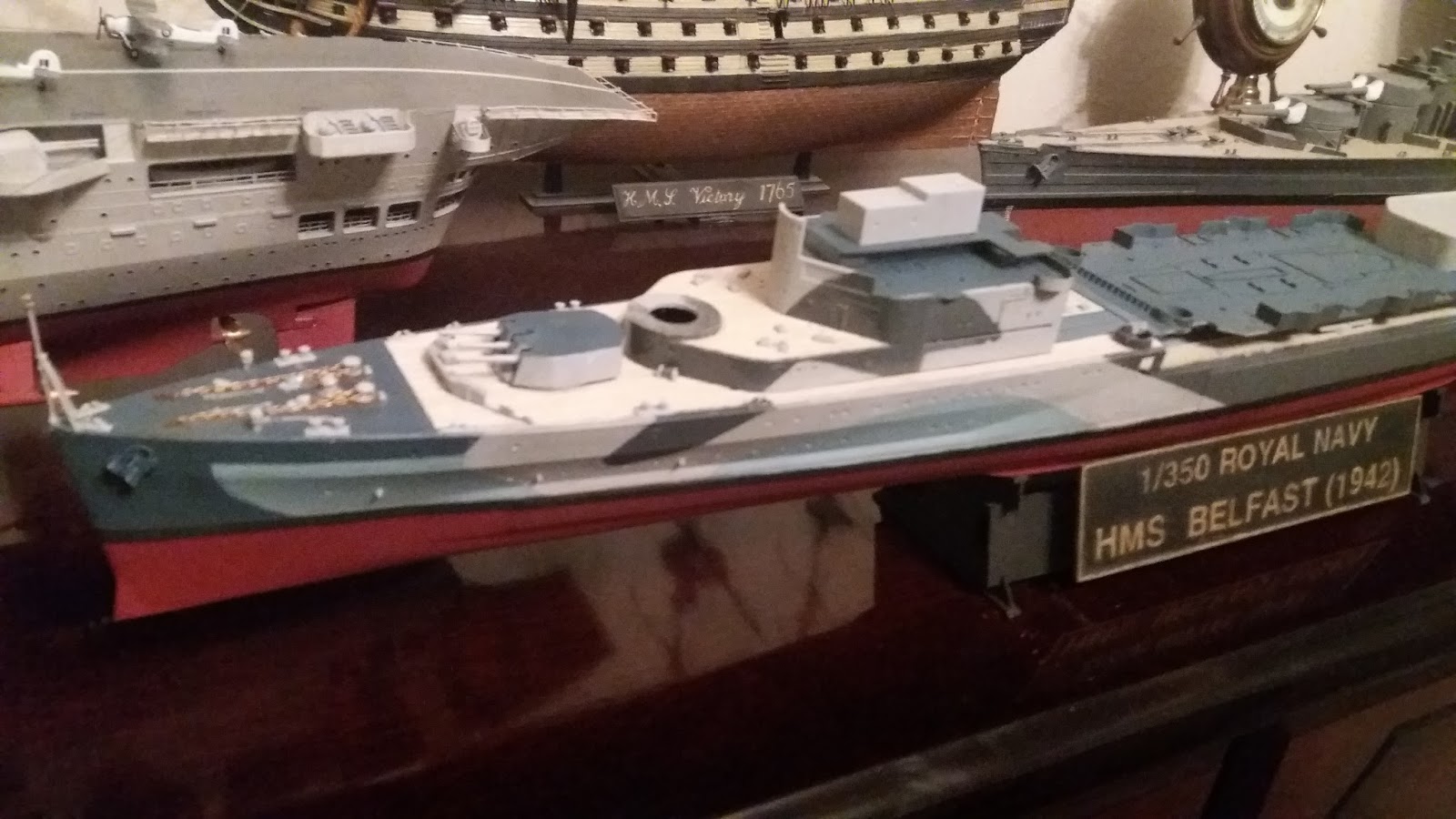 . The Hinckley Shipyard: Project HMS Belfast 1:350 Trumpeter. A step by ...