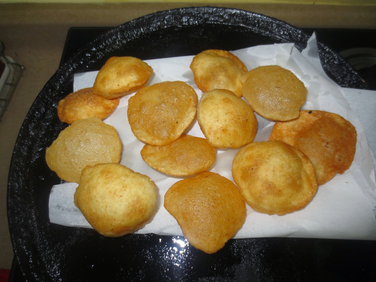 Home Cooking....: Puri Recipe for Pani Puri
