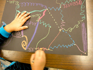 Zilker Elementary Art Class: First Grade Lines
