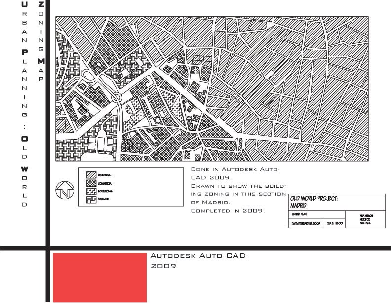 Portfolio: CAD/Drafting Portfolio