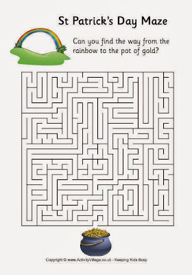 Top 7 St Patrick's Day Maze Games For Kids