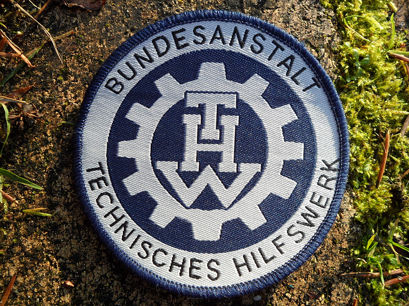 Four Bees: Bundesanstalt Technisches Hilfswerk Patches, THW circa 2000 ...