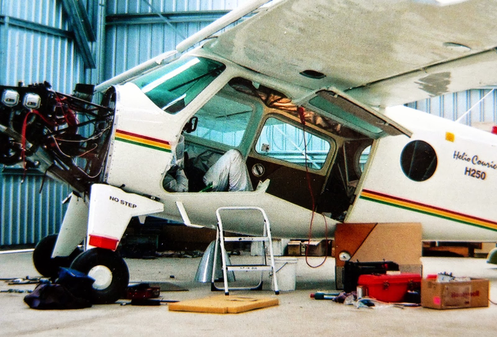 NZ Civil Aircraft: Helio Courier ZK-TCE