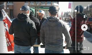 Had a White Pride rally today with supporters of the Canadian ...