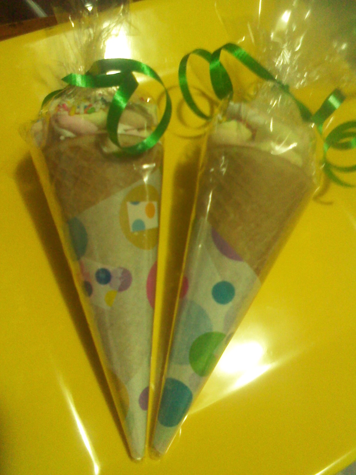 RECUERDOS ERIKA: Conos de bombom