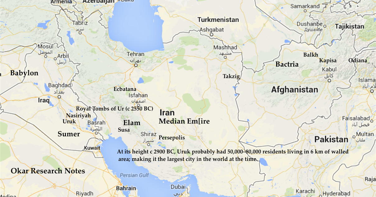 Okar Research: Royal City of Ur & the Great Khorasan Road to Balkh ...