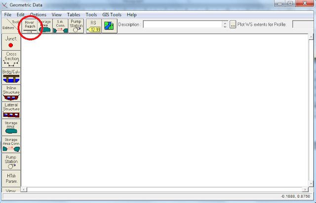 HEC-RAS Tutorial: Geometric Data File