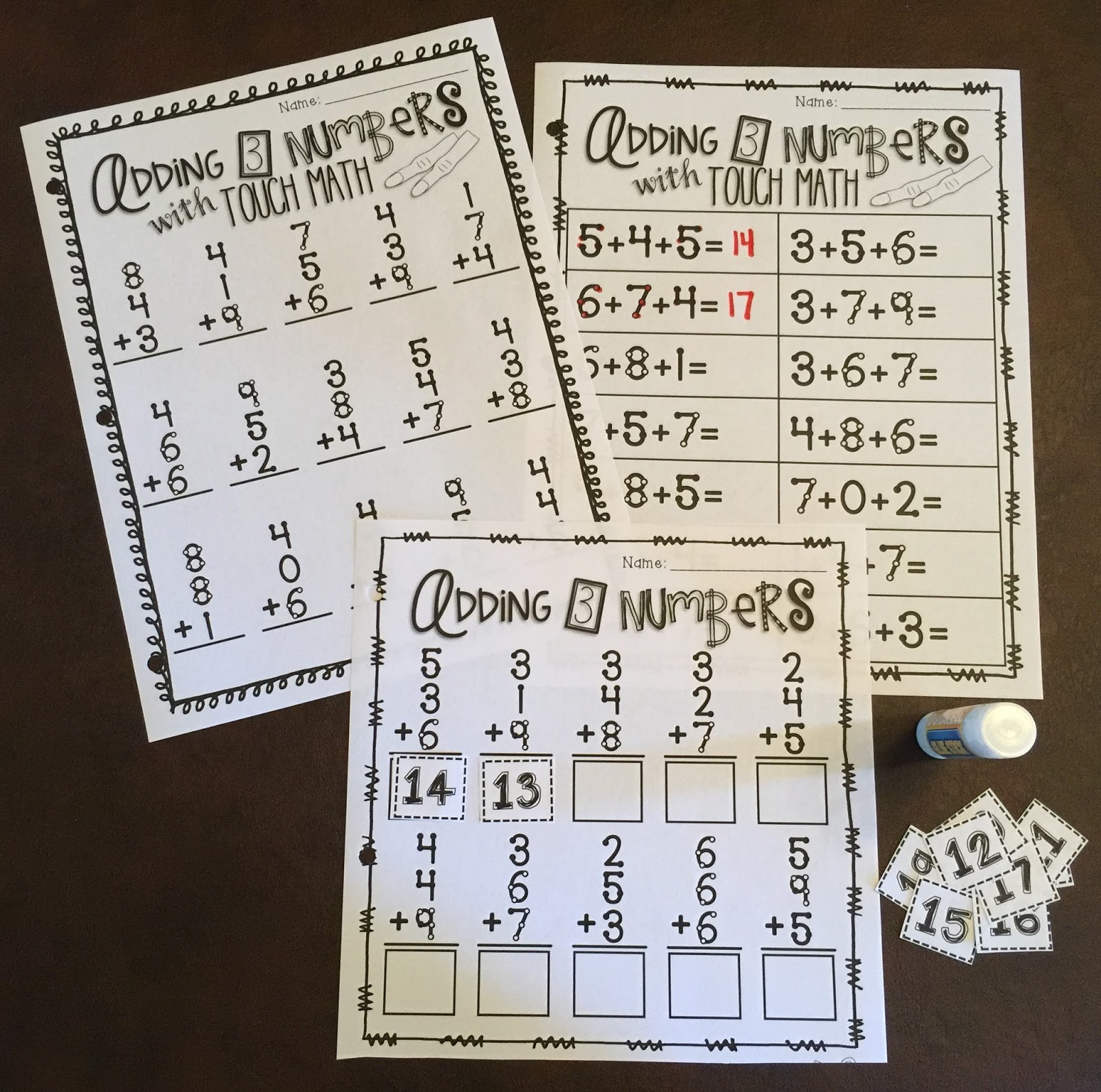 Teaching With Terhune: Addition with Three Addends