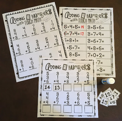 Teaching With Terhune: Addition with Three Addends