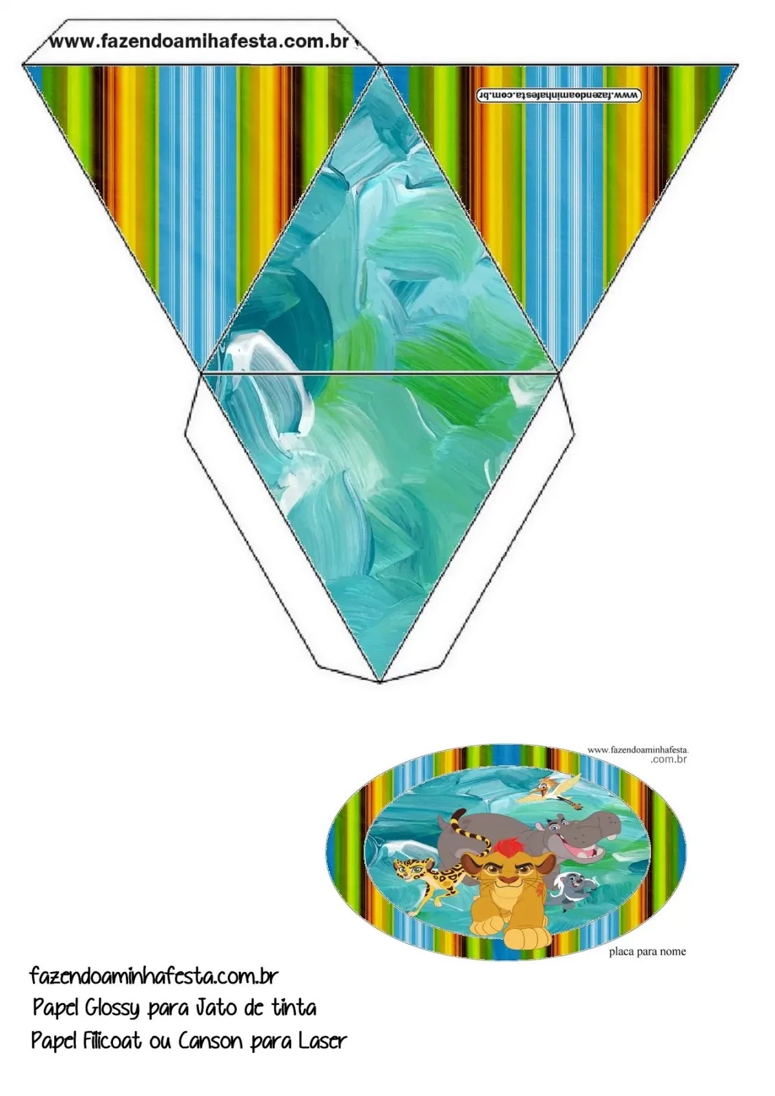 The Lion Guard: Free Printable Boxes. - Oh My Fiesta! in english