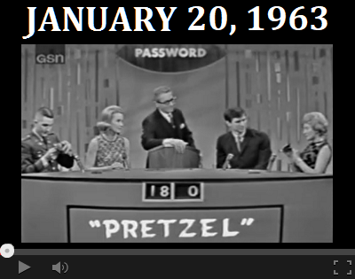 DAVID VON PEIN'S VIDEO AND AUDIO ARCHIVE: "PASSWORD" (TV GAME SHOW)