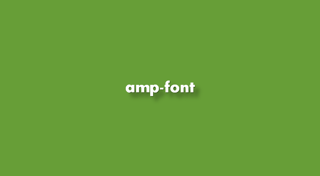 Amp-font