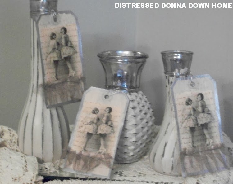 Distressed Donna Down Home: Old Vases From Clutter to Chic
