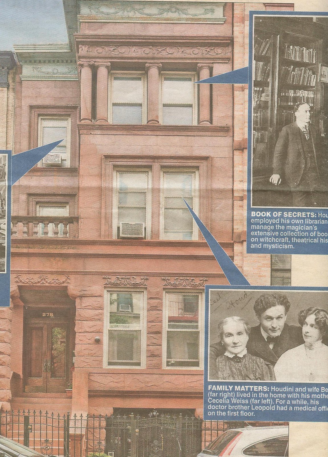 Harry Houdini's Harlem Home is on the market for $4.6million- People ...