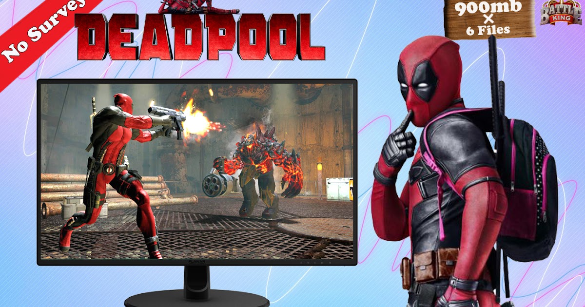 Dead Pool PC Game Download in Parts - Moon-Knight Gamers