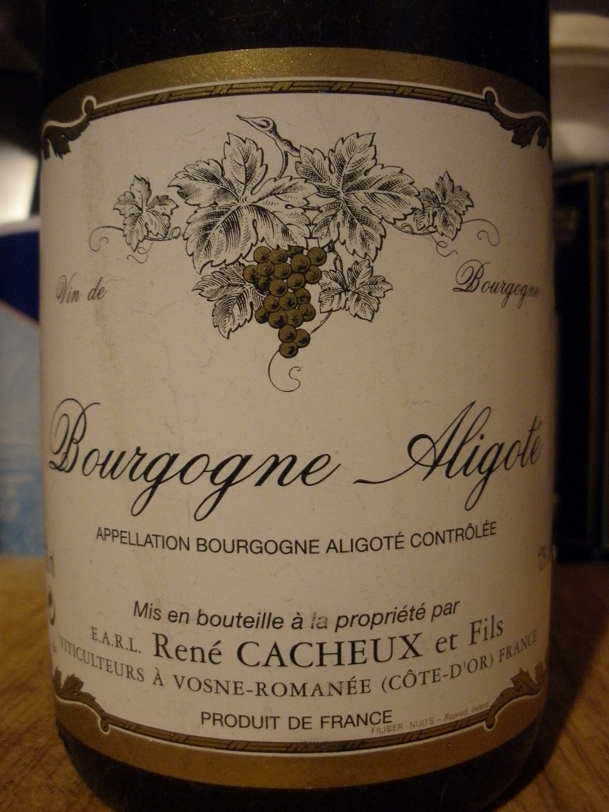 Wine World Blog: Aligoté - Burgundy, France and California & Washington ...