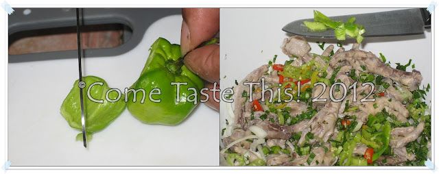 Come Taste This!: Strutters! (A Chicken Foot Souse)